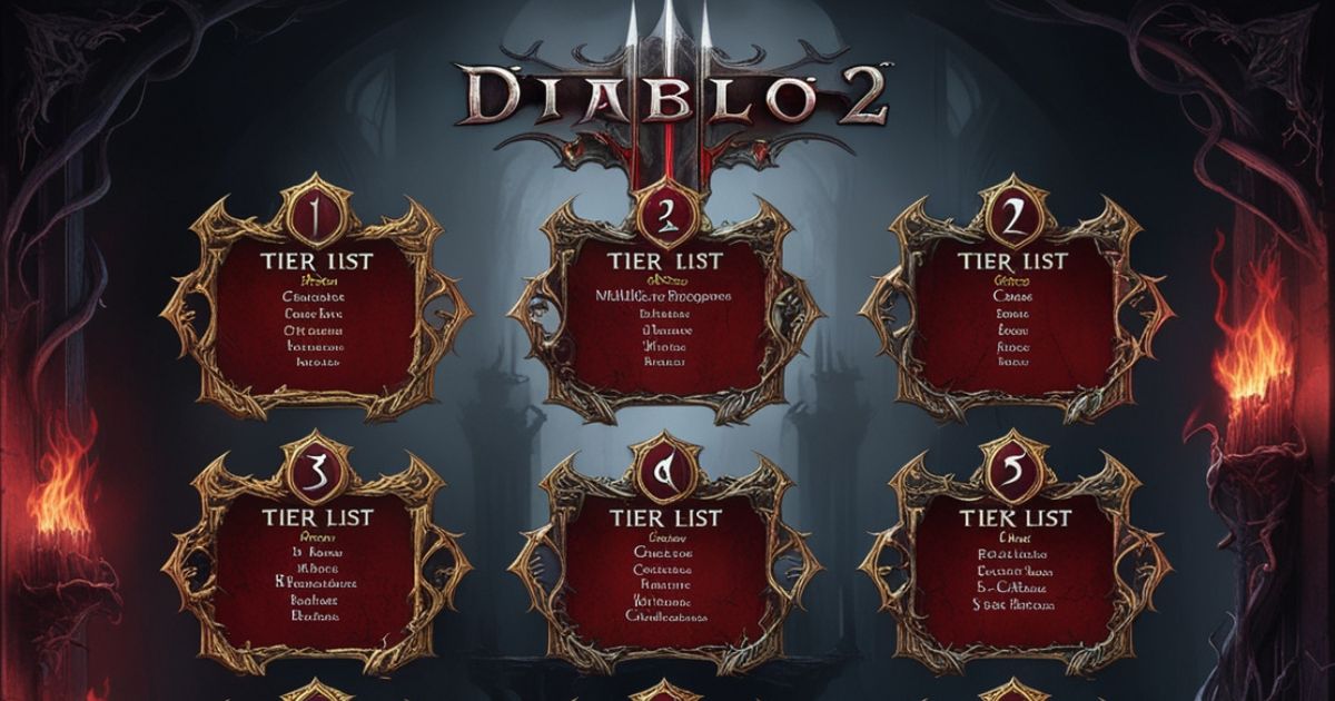 Diablo 2 Tier List: Become a Strongest Player - GamerGuideHub