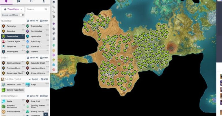 Genshin Interactive Map 2025 - GamerGuideHub