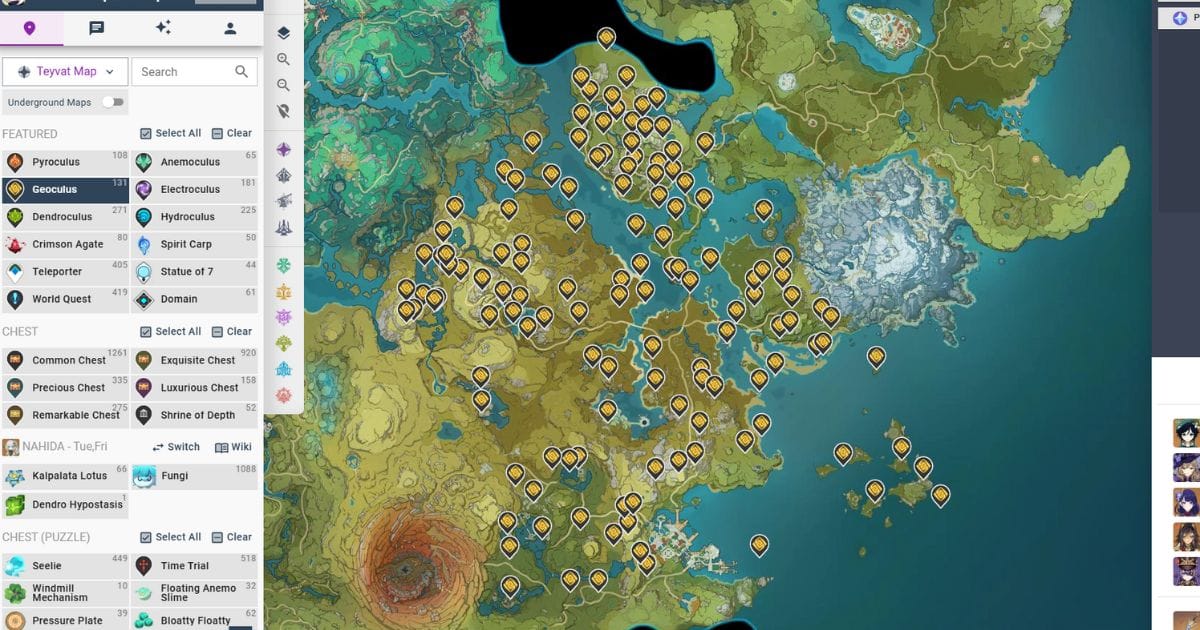 Genshin Interactive Map 2025 - GamerGuideHub