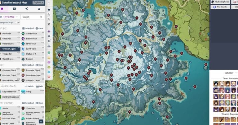 Genshin Interactive Map 2025 - GamerGuideHub