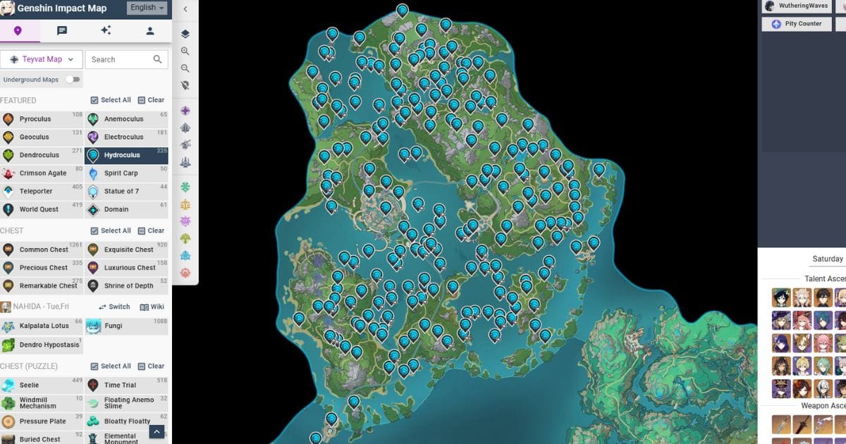 Genshin Interactive Map 2025 - GamerGuideHub