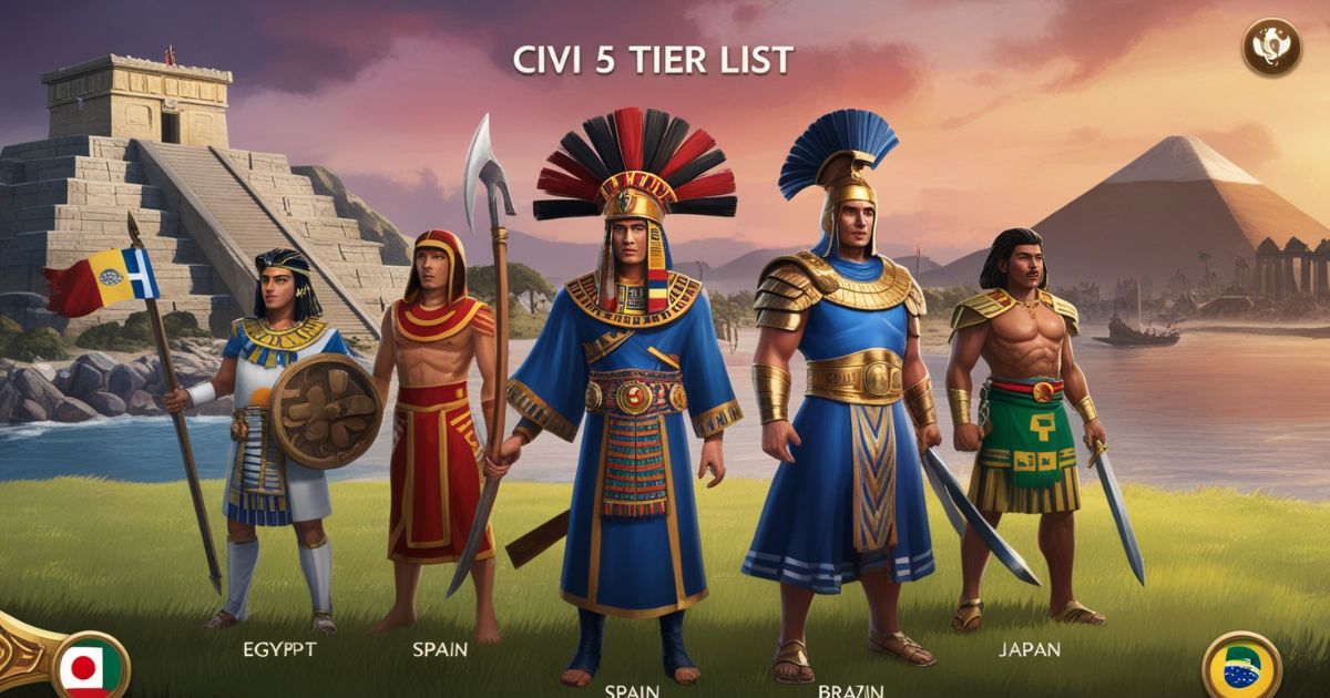 Civ 5 Tier List: Ranking the Best Civilizations - GamerGuideHub
