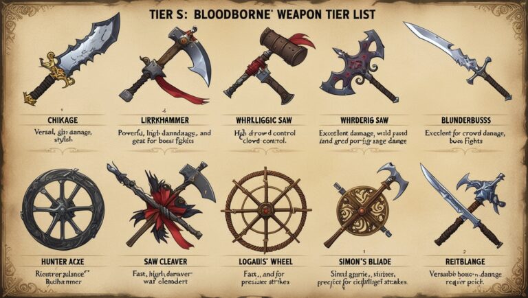 Bloodborne Weapon Tier List: A Guide to the Best Weapons 2025 ...