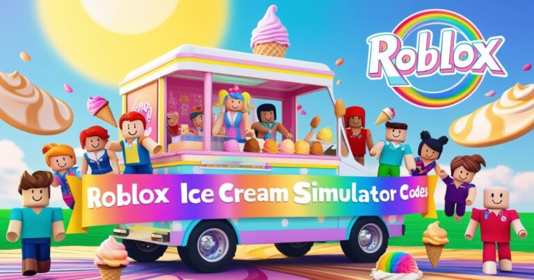 Roblox Ice Cream Simulator Codes 2025 - GamerGuideHub