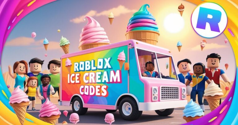 Roblox Ice Cream Simulator Codes 2025 - GamerGuideHub
