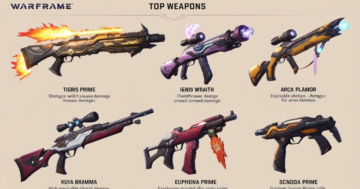 Warframe Weapon Tier List: The Best Weapons for Every Player (2025 ...