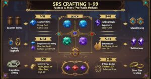 Crafting Leveling Guide for OSRS: The Ultimate Guide to 99 Crafting ...