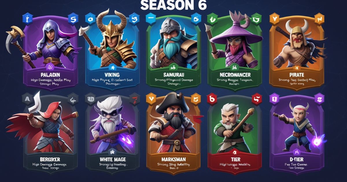 Hero Siege Season 6 Tier List: The Best Classes Ranked - GamerGuideHub