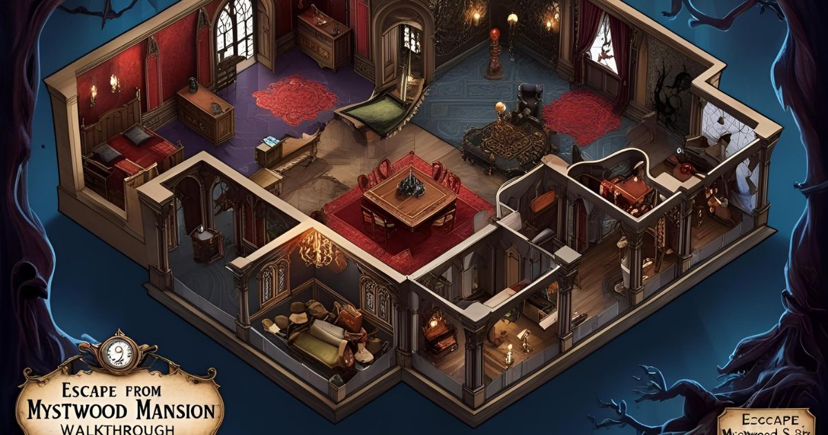 Escape from Mystwood Mansion Walkthrough – A Chilling Puzzle Adventure ...